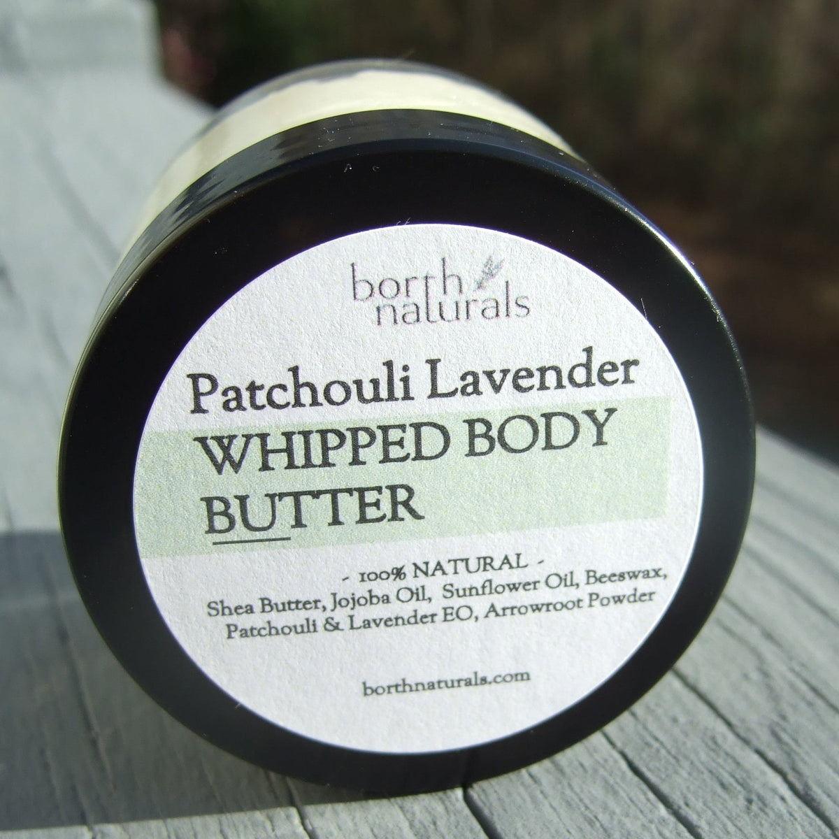 Body Butter (Whipped Shea) - PATCHOULI + LAVENDER – Borth Naturals
